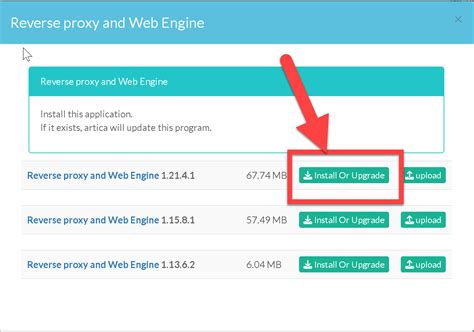 Update The Reverse Proxy Service Artica Wiki