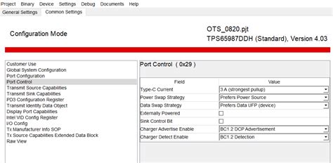 Tps65987d Fw Code Interface Forum Interface Ti E2e Support Forums