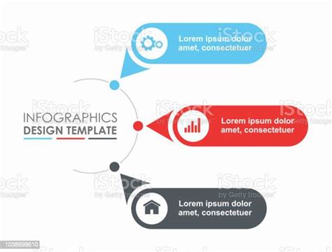 텍스트에 대 한 장소 Infographic 디자인 서식 파일입니다 벡터 일러스트입니다 0명에 대한 스톡 벡터 아트 및 기타 이미지 0명 3 3가지 개체 Istock