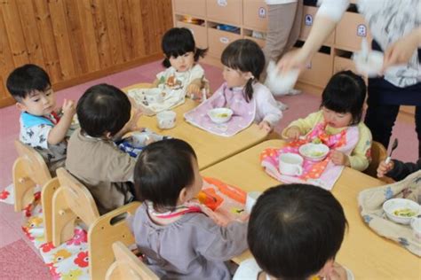 みややま保育園 りす組さんの給食