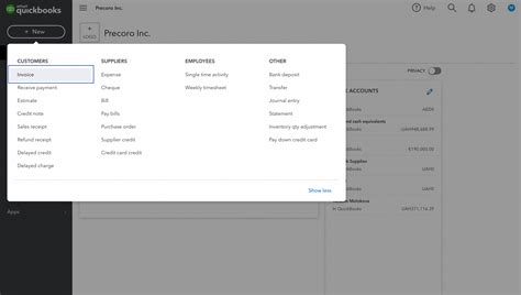 How To Create An Invoice In QuickBooks Online