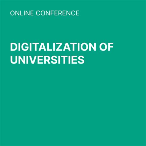 Trend And Training Digitalization Of Universities