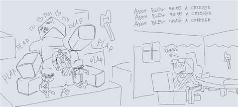 Post Creeper Diomanon Minecraft