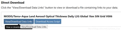 Earthdatanasa 各种对地观测及再分析资料 Python批下载方法附代码earth Data Python Hls 下载