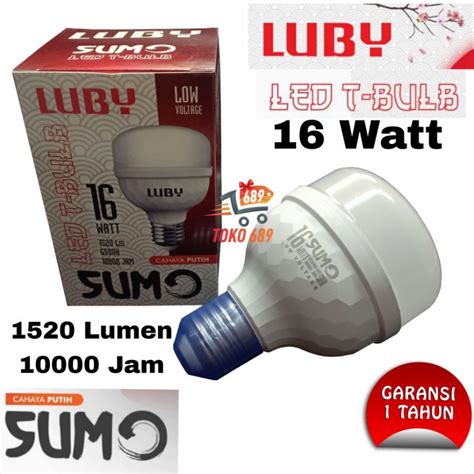 Jual Lampu Bohlam Led Watt Luby Sumo Shopee Indonesia