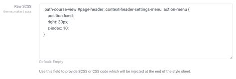 Moodle Course Tip How To Make Moodle Course Admin Menu Static When