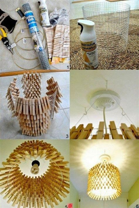 Verwenden Sie Klamme Um Einen Tollen Lampenschirm Selber Zu Machen Lampen Selber Machen