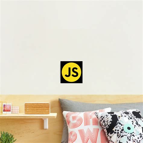 Js Javascript Circle Logo Popsocket Art Board Print For Sale By Apparelfactory Redbubble