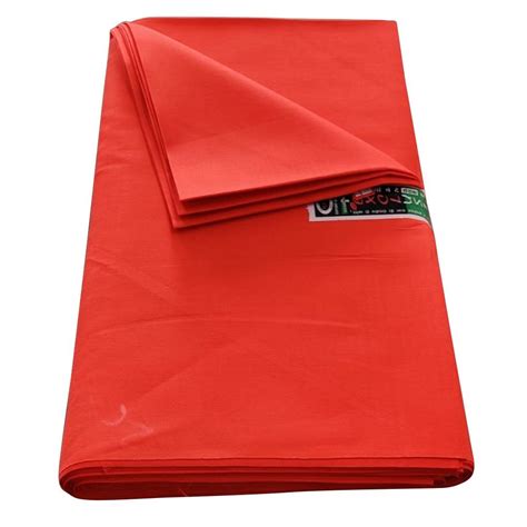 Tomato Red Cotton Poplin Fabric At Rs 44 51 Meter Cotton Poplin