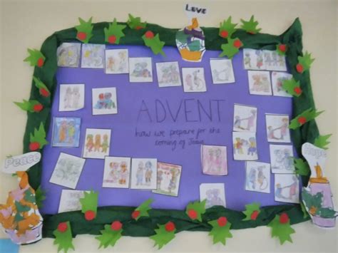 Re Advent Poster In Reception Reception
