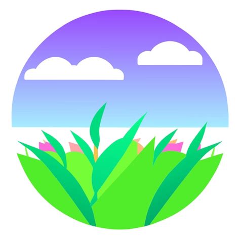 Premium Vector Wheat Field Vector Illustration