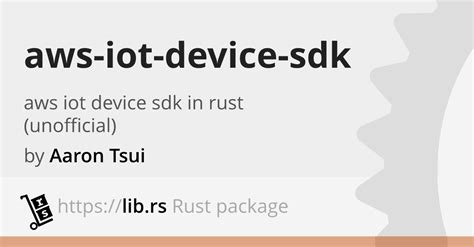 Aws Iot Device Sdk — Rust Network Library Librs