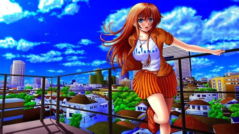 Девушка вечером стоит на мосту в городе · бесплатная фотография от Danastr картинки и обои Fonwall