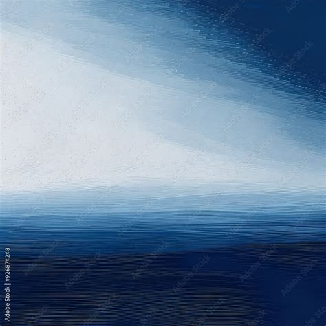 파란색과 흰색의 그라데이션이 물결치는 바다나 하늘을 연상시키는 추상적인 느낌으로 코발트 블루의 부드러운 그라데이션이 특징인 디자인으로 질감은 고운 모래와 비슷하여 부드럽고