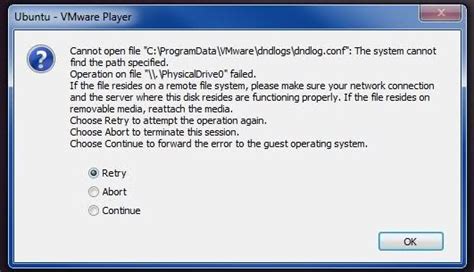 Cannot Access Host Hard Drive In Ubuntu VMware Player Techyv Com