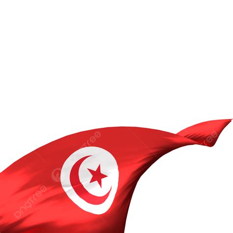 투명한 튀니지의 국기 튀니지 깃발 국기 Png 일러스트 및 Psd 이미지 무료 다운로드 Pngtree