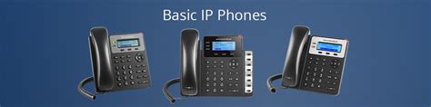 Basic IP Phones Simple Effective Phone Grandstream