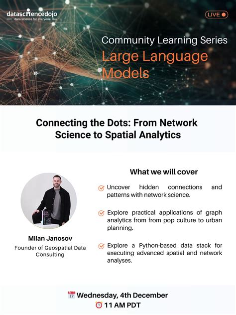Data Science Dojo On Linkedin Graphanalytics Networkscience Datascience Spatialanalytics