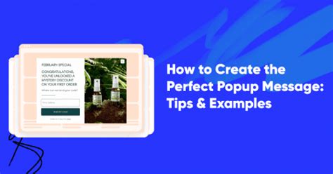How To Create The Perfect Popup Message In 2023 Tips And Examples Optimonk Blog