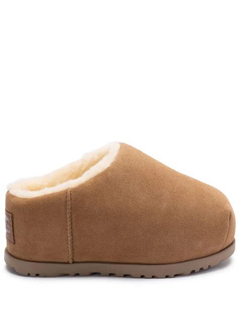 Ugg Pumped Slides Brown Farfetch