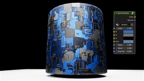 Artstation Techno Material Resources