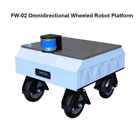 Fw 02 Omnidirectional Wheeled Robot Platform 4ws 4wd Mini Ugv Robot
