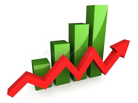 Green Arrow Graph Stock Illustrations 23694 Green Arrow Graph Stock