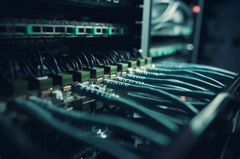 Premium Ai Image Server Cables Generate Ai