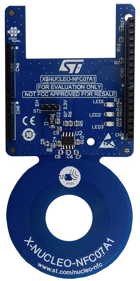 X Nucleo Nfc07a1 Dynamic Nfc Rfid Tag Ic Expansion Board Based On