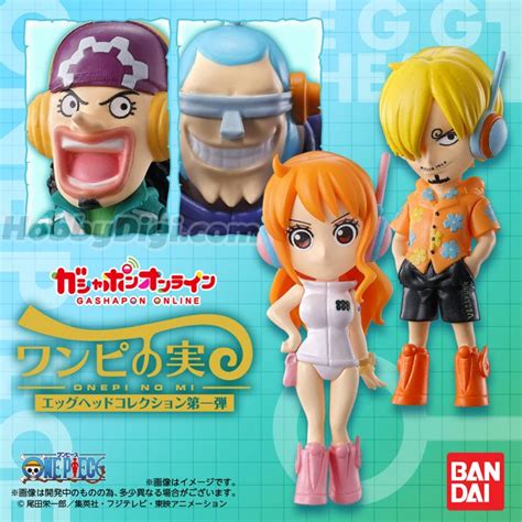 Premium Bandai Gashapon One Piece Akuma No Mi 01 Set Of 4