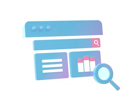 3d Render Of Gradient Simple Bar Chart Statistic Illustration Icons For Ui Ux Web Social Media