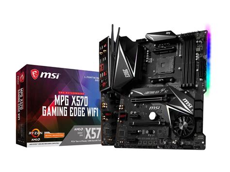 MSI MPG X570 GAMING EDGE WIFI ATX AMD Motherboard Newegg Com