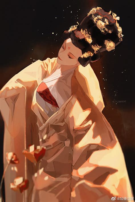 古风美人绘师加油立旗 堆糖美图壁纸兴趣社区