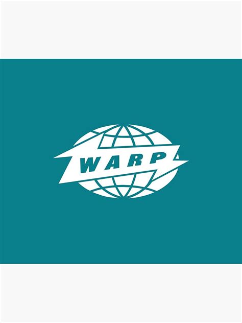 Warp Records White Version Classic Record Label Of Aphex Twin And