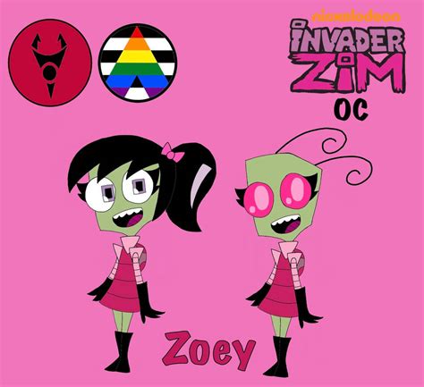Invader Zim Oc Invader Zara By Invaderarizona On Deviantart