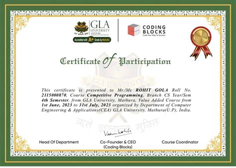 Rohit Gola On Linkedin Codingblocks Codingjourney