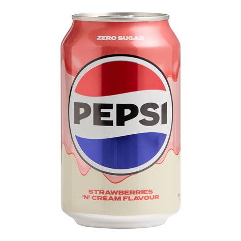 Pepsi Zero Sugar Strawberries N Cream Soda World Market