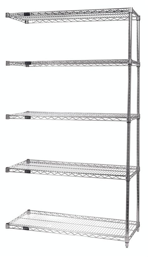 Ad86 1272c 5 Wire Shelving Add On Kit Commercial Storage