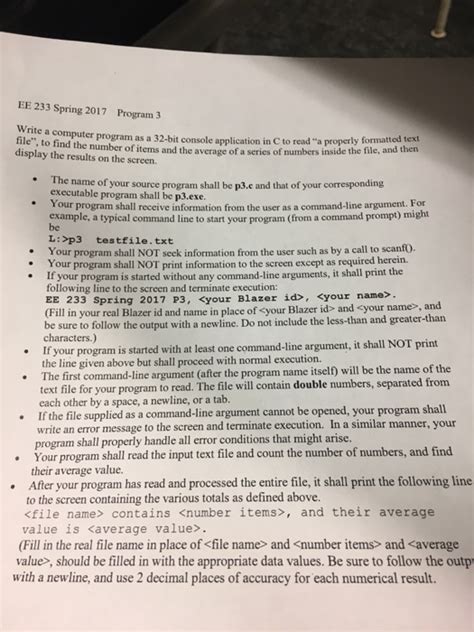 Solved Write A Computer Program As A 32 Bit Console