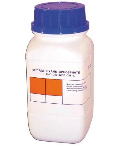 Analytical Grade Sodium Hexametaphosphate For Industrial At Best Price In Kolkata