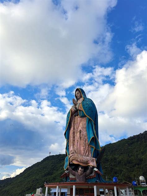 Xicotepec De Juarez Puebla Mexico Sep 11 2022 Monumental Virgin Of