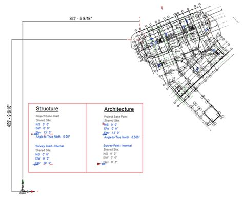 Solved Survey Point Value Do Not Match Arch Linked Model Autodesk Community
