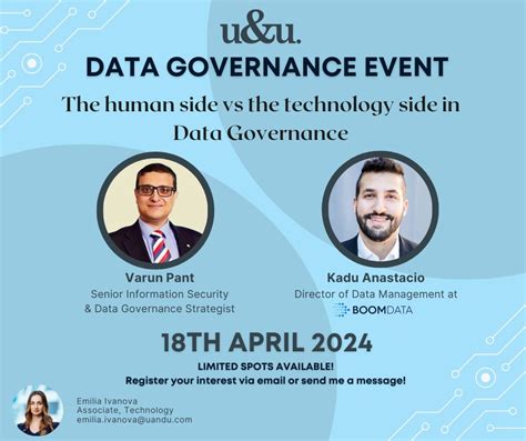 Emilia Ivanova On Linkedin Its A Good Day To Talk About Data Governance Where Is The Company…