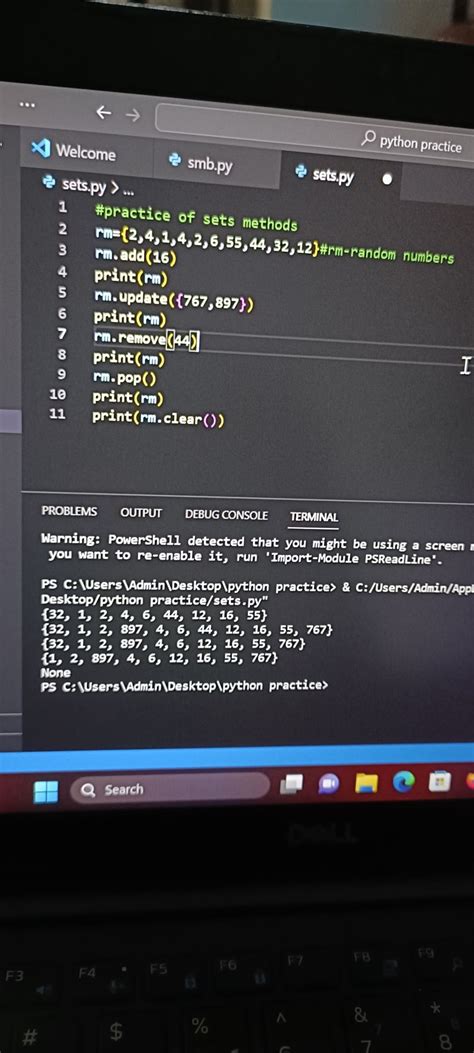 C Narasimha Murthy On Linkedin Task 19 Practice Of Sets Task 21 Rivise