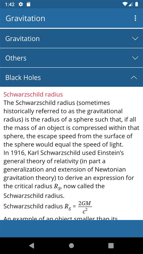 Android Için Physics Notes Apk İndir