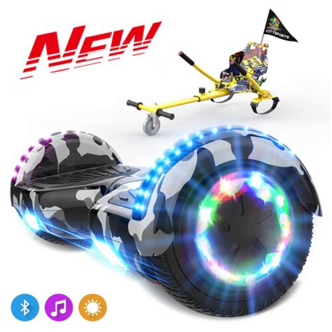 Coolandfun Hoverboards With Seathoverboards With Hoverkartledbluetooth