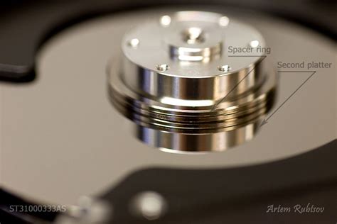 HDD From Inside Hard Drive Main Parts