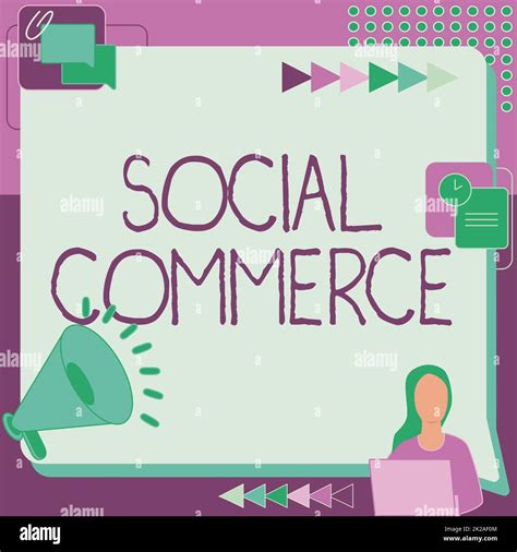 Text Caption Presenting Social Commerce Business Overview Uses Social Networks In The Buying Of