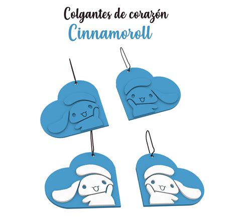 Free Stl File Cinnamoroll Pendant・3d Print Design To Download・cults