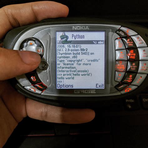 Re Living My First Foray To Mobile Programming R Ngage